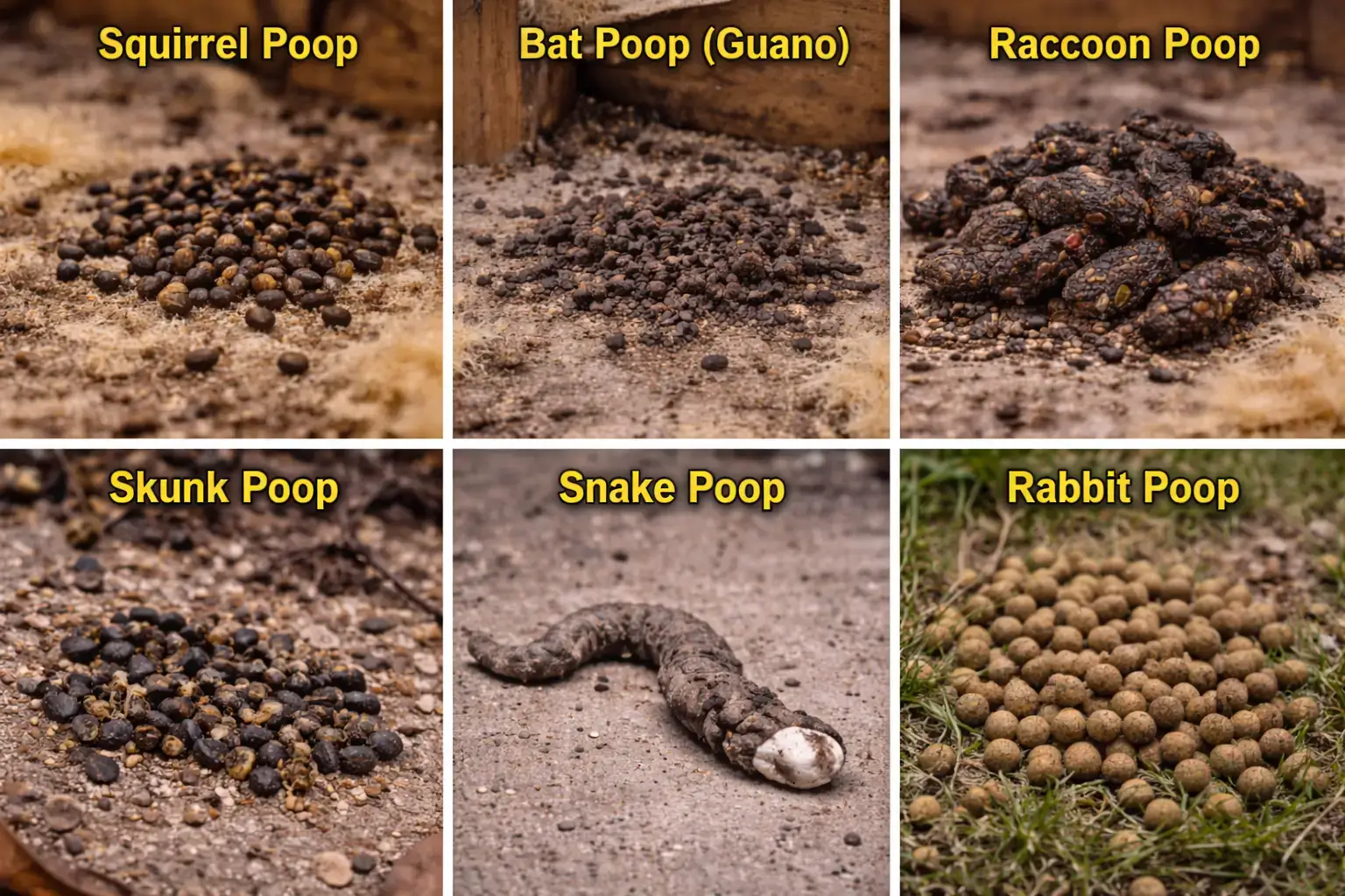 Rodent Poop Identification: Rat vs Mice Droppings